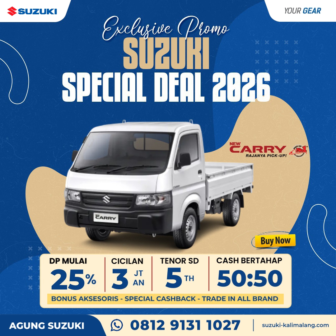 Promo Suzuki New Carry Jakarta 2026 - Promo Suzuki Jakarta | Dealer ...